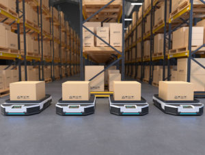 業種ごとにパレット搬送型AGVの導入事例を紹介 | 倉庫の自動化なら物流システムエンジニアリングの株式会社APT